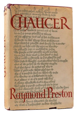 Raymond Preston CHAUCER 1st Edition 1st Printing | eBay