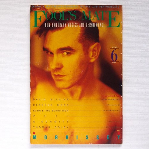 Fools Mate Magazine June 1988 Issue No 81 Morrissey Depeche Mode Echo Bunnymen | eBay