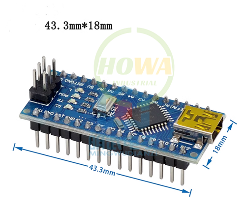 ATmega328P Micro Controller CH340G Driver For Arduino 5V 16MHz Nano V3 ...