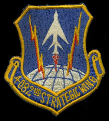 USAF 4082nd Strategic Wing Patch C3 | eBay