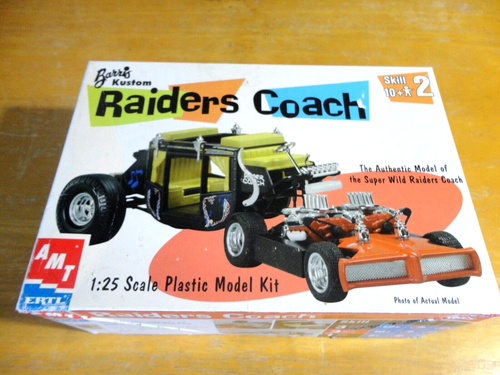2000 AMT/ERTL Model Barris Kustom RAIDERS COACH Kit #30261 | eBay