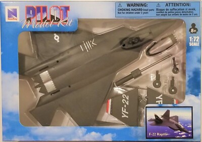 New Ray - 1:72 Scale Pilot Model Kit F-22 Raptor (BBNR21317F22) | eBay