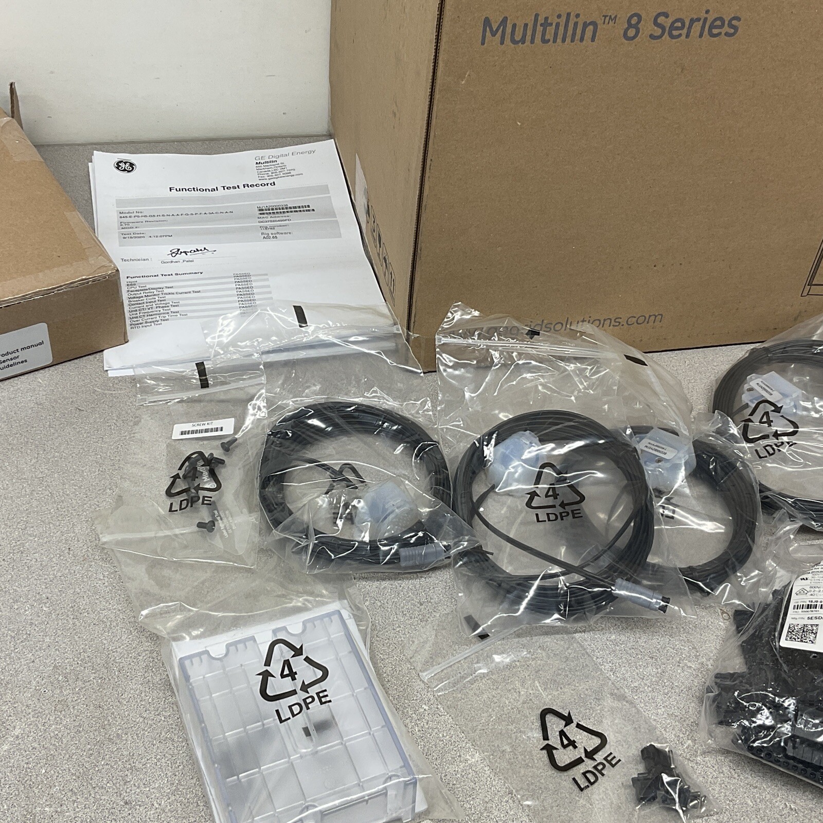 NEW GE Multilin 845 Feeder Protection System 845 ...