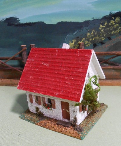 West Germany Putz Wood House - Vau-Pe German, Stucco, 3" | eBay