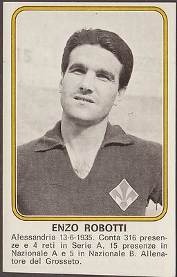 CALCIATORI PANINI 1976/77 491 ENZO ROBOTTI NEW | eBay