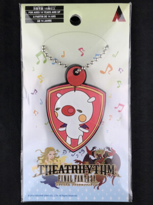 Theatrhythm Final Fantasy Moogle Rubber Key Chain Square Enix New | eBay