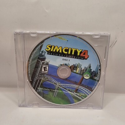 SimCity 4: Deluxe Edition (PC, 2003) Disc 2 Only - Replacement Disc ...