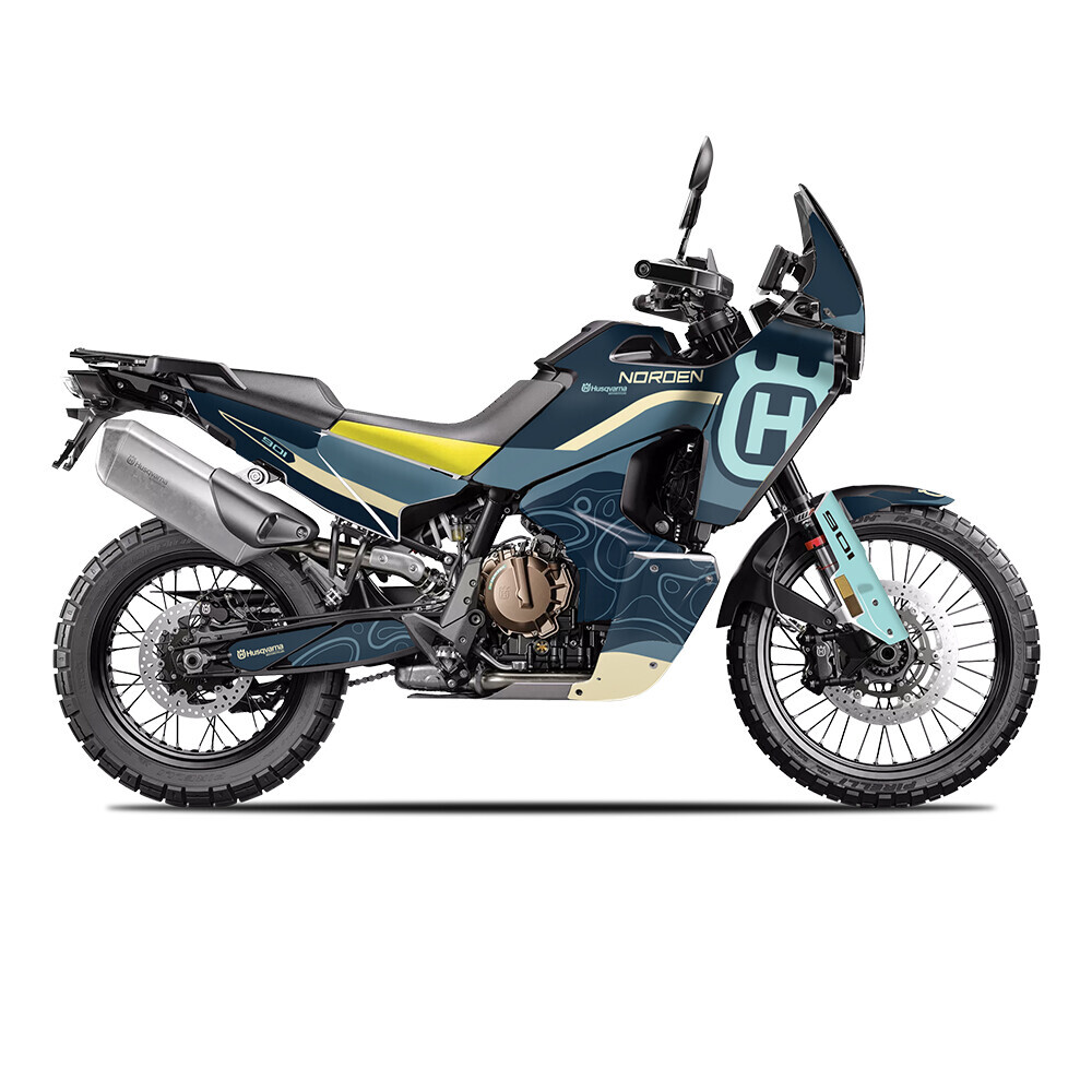 For 2022-2023 Husqvarna Norden 901 Full Fairing Body Decal Sticker ...