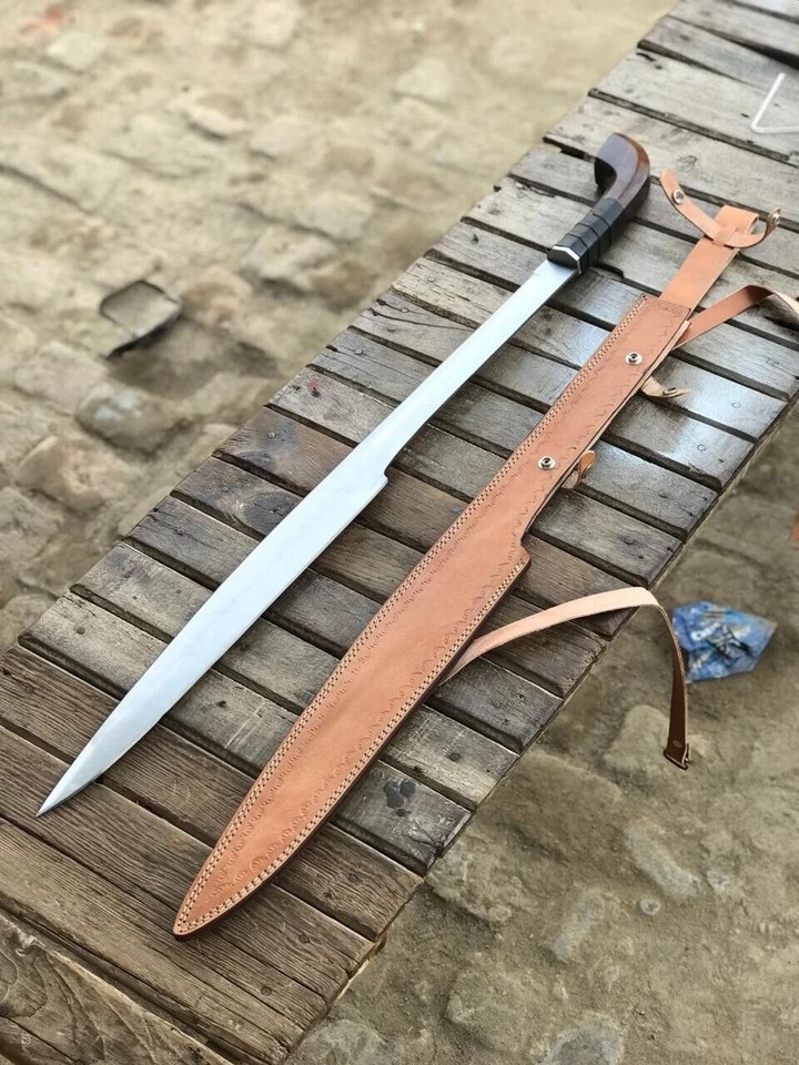 Custom Handmade Barong & Pira Sword, Philippines Kampilan Sword with ...