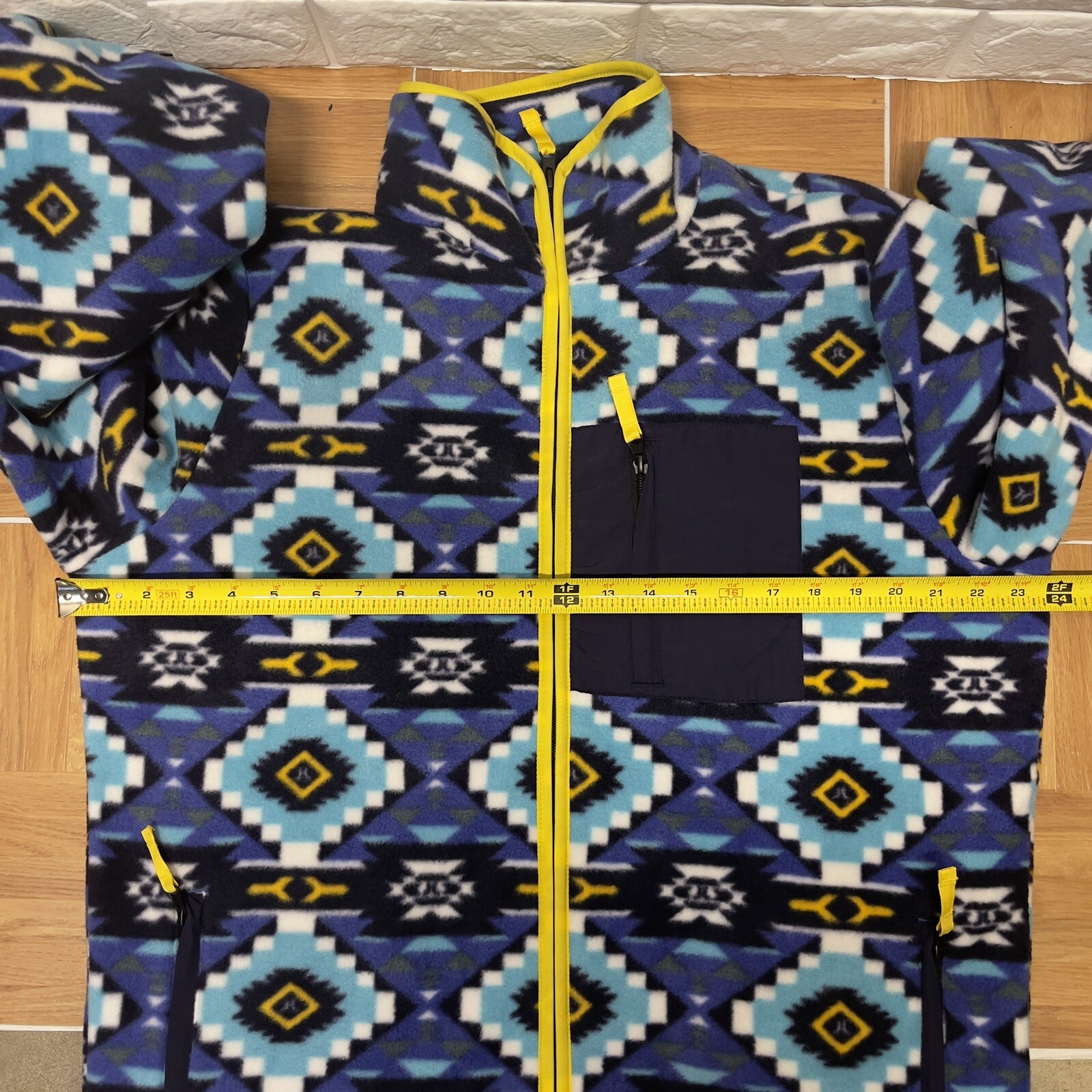 Wesc Moritz Aztec AOP Polar Fleece Full Zip Jacket Unisex Large NWT ...