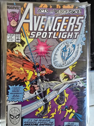 AVENGERS SPOTLIGHT 27 DIRECT EDITION JUNE BRIGAM COVER MARVEL COMICS ...
