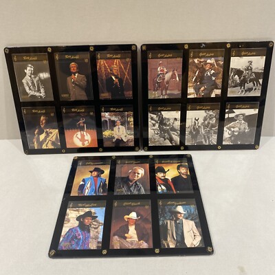 3 Vintage 6 Trading Card Holder Ultimate Collections #5736 Recessed ...