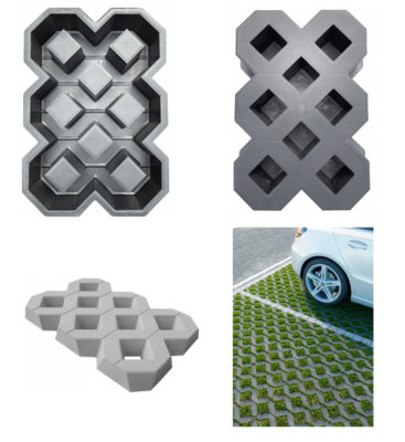 Concrete Patio Mold Figures Concrete Mold Garden Etsy
