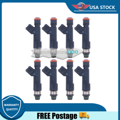 Set(8) Fuel Injectors GAS/FLEX For Ford F-250 F-350 Super Duty 2011 ...