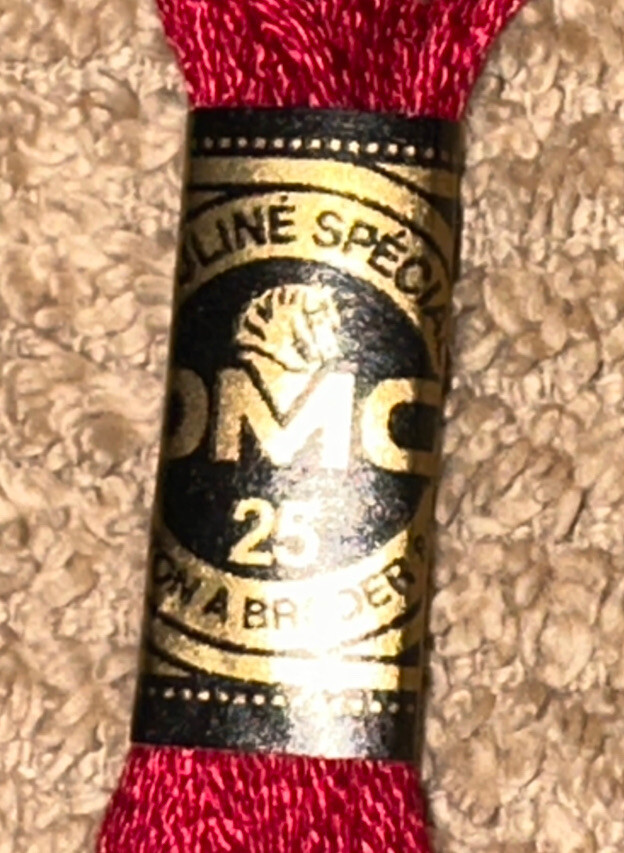 DMC Embroidery Floss #815 Burgundy Made in France | eBay