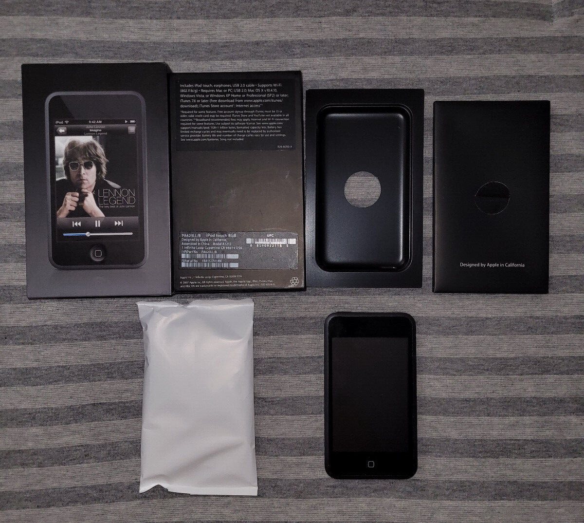 iPod Touch 1st Generation 8GB Model A1213 PA623LL/B WITH BOX AND ...