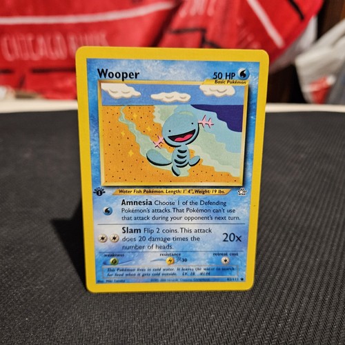 Wooper Neo Genesis Pokemon TCG 1st First Edition Card #82/111 | eBay