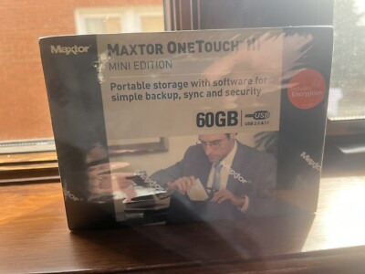Maxtor OneTouch III Mini Edition 60GB External Hard Drive USB | eBay