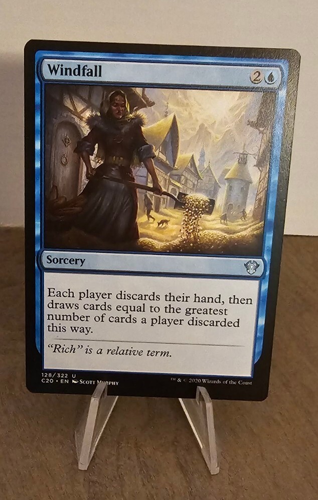 MTG Windfall Commander 2020 128/322 Regular Uncommon | eBay