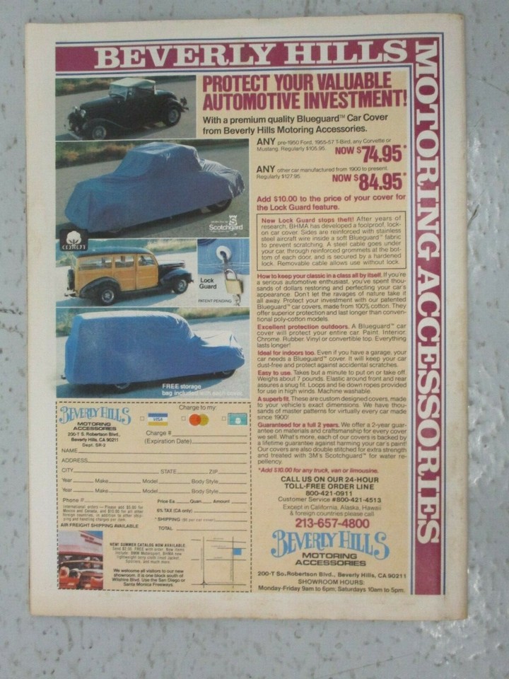 STREET RODDER MAGAZINE FEBRUARY 1982 1951 RODMAN NSRA NATIONALS NORTH ...