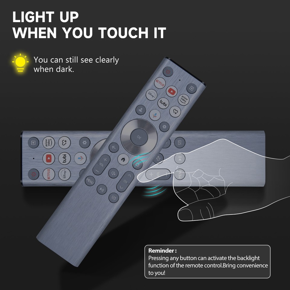 New ERF6A80 Voice Remote Control For Hisense Class A7 U8 Series Smart ...