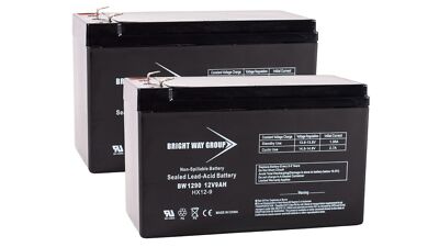 FS-102A Salorr Electric Scooter Battery Set (2 batteries - 12V 9Ah) | eBay