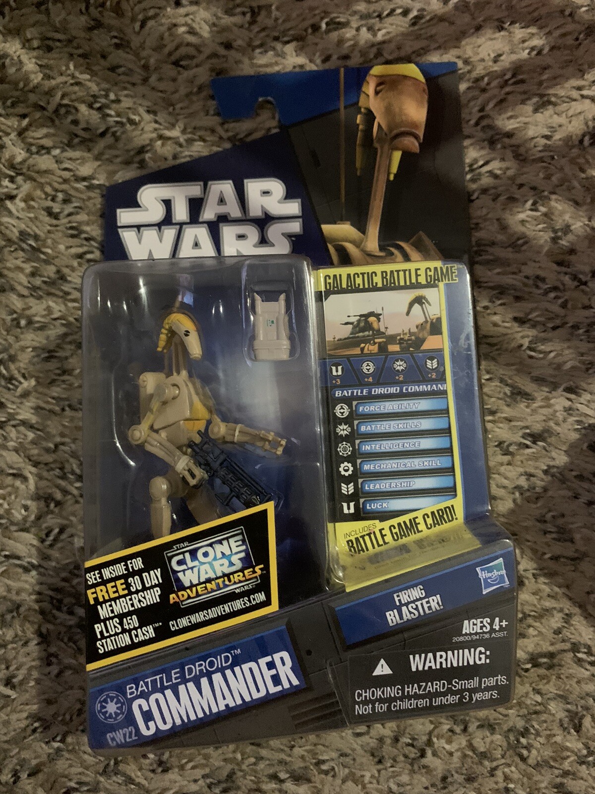 Star Wars Clone Wars - Battle Droid Commander CW22 - 2011 Hasbro MOC | eBay