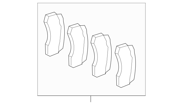 Genuine Mercedes-Benz C 63 AMG 2008-2015 Brake Pads Front OE 0074205920 ...