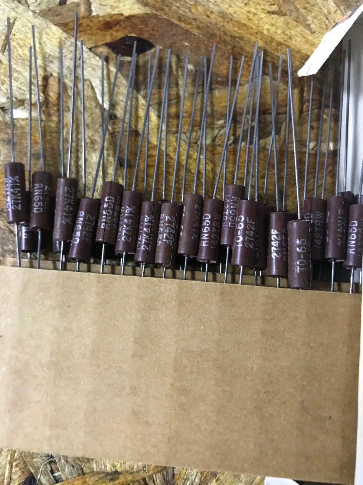 LOT OF 100 TRW RN65D 2742F Resistors | eBay