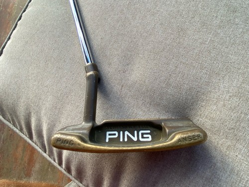Vintage Ping Scottsdale Anser Bronze Putter 35” RH With Slot Original ...