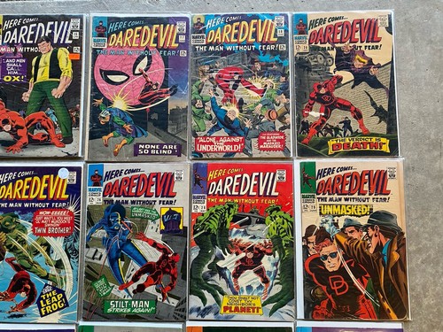 Silver Age Daredevil Comic Lot - 25 Comics - Issues 10-40 Good-Very Good- Fine | eBay