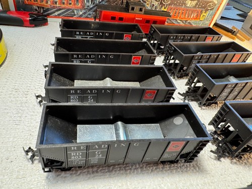 🚂 HO SCALE READING R.R. SET OF 10 HOPPERS & 1 CABOOSE 💥H3341 | eBay