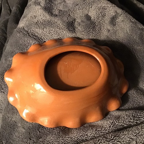 Pennsylvania Dutch Motto Redware Pottery Ruth Price “ Help Yourself ...