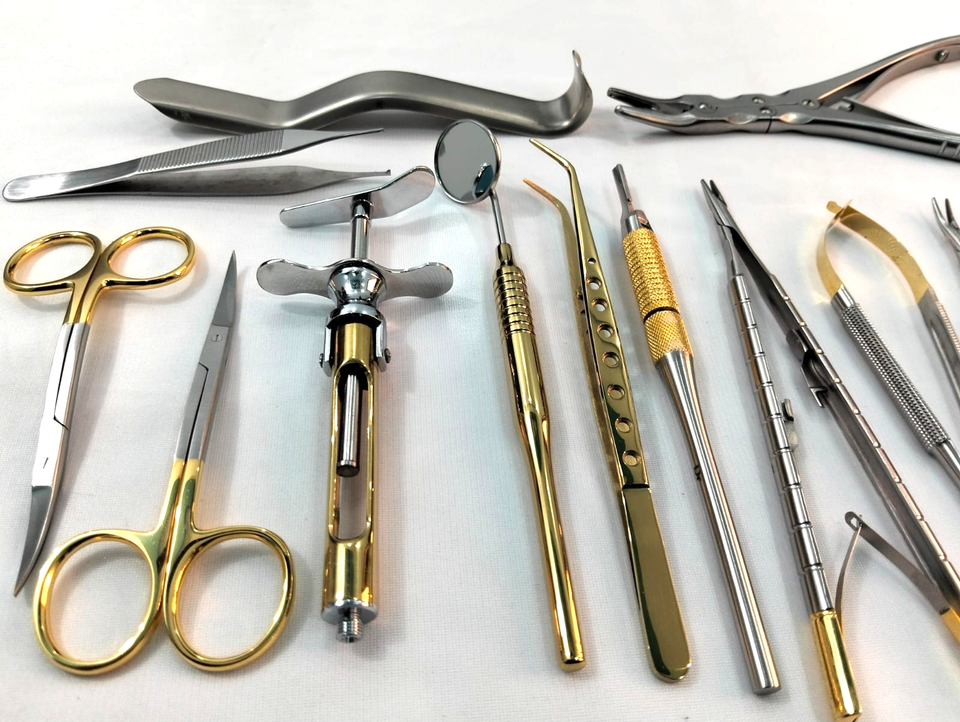 Dental Micro Periodontal Oral Surgery Set Complete Instruments Set of ...