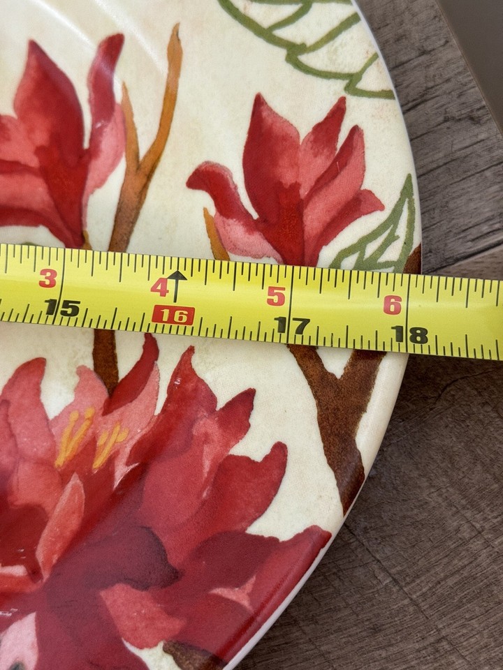 Jennifer Brinley Yellow Bird Oval Platter Ceramic Cypress Home Large ...