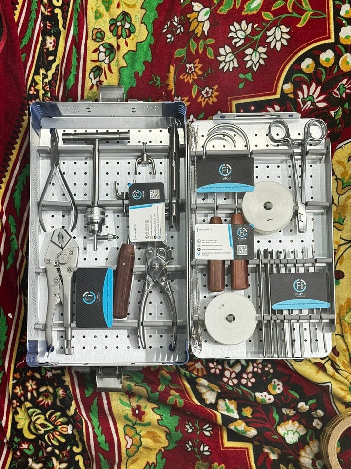 K Wire set Kirshner & Wire Instruments Set Wire implant set Kishner ...