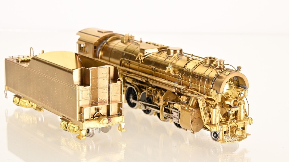 Westside Models Brass 2-8-4 Berkshire Boston & Maine HO scale | eBay
