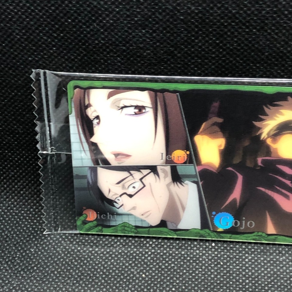 Satoru Gojo Jujutsu Kaisen Plastic Card 1-17 V Jump Bandai Japanese ...