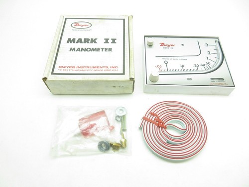 Dwyer Mark II-25 Molded Plastic Manometer 0/3WC | eBay