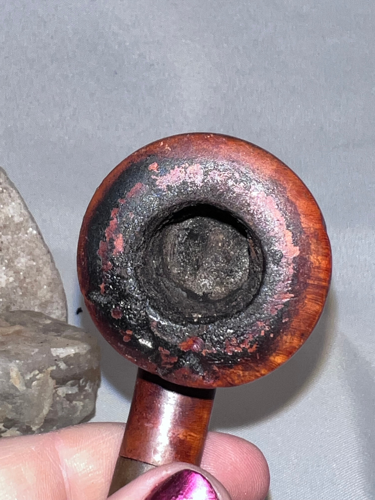 BR Israel Pipe Seasoned Bent Pot Estate Tobacco Smoking Implement | eBay