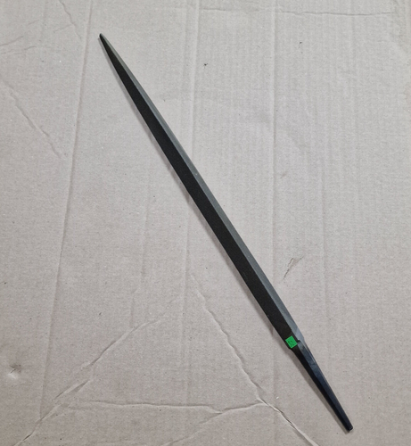 Swiss Furter GROBET VALLORBE HAND FILE TRIANGLE Cut # 0 16 " Long 400 ...