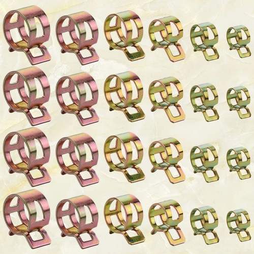 1 Set radiator hose clamps 60pcs Hose Clip Assortment Air Hose Clips ...
