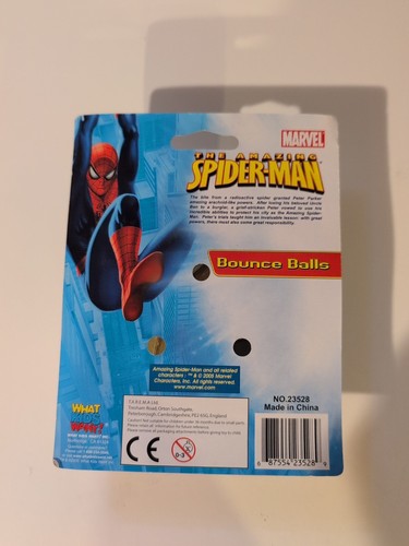 NEW Sealed Pack of (3) Marvel Amazing Spider-Man Spiderman Bouncy ...