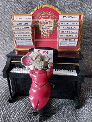 Mr.Christmas Magical Maestro Mouse Plays Listed Tunes Plus Others ...
