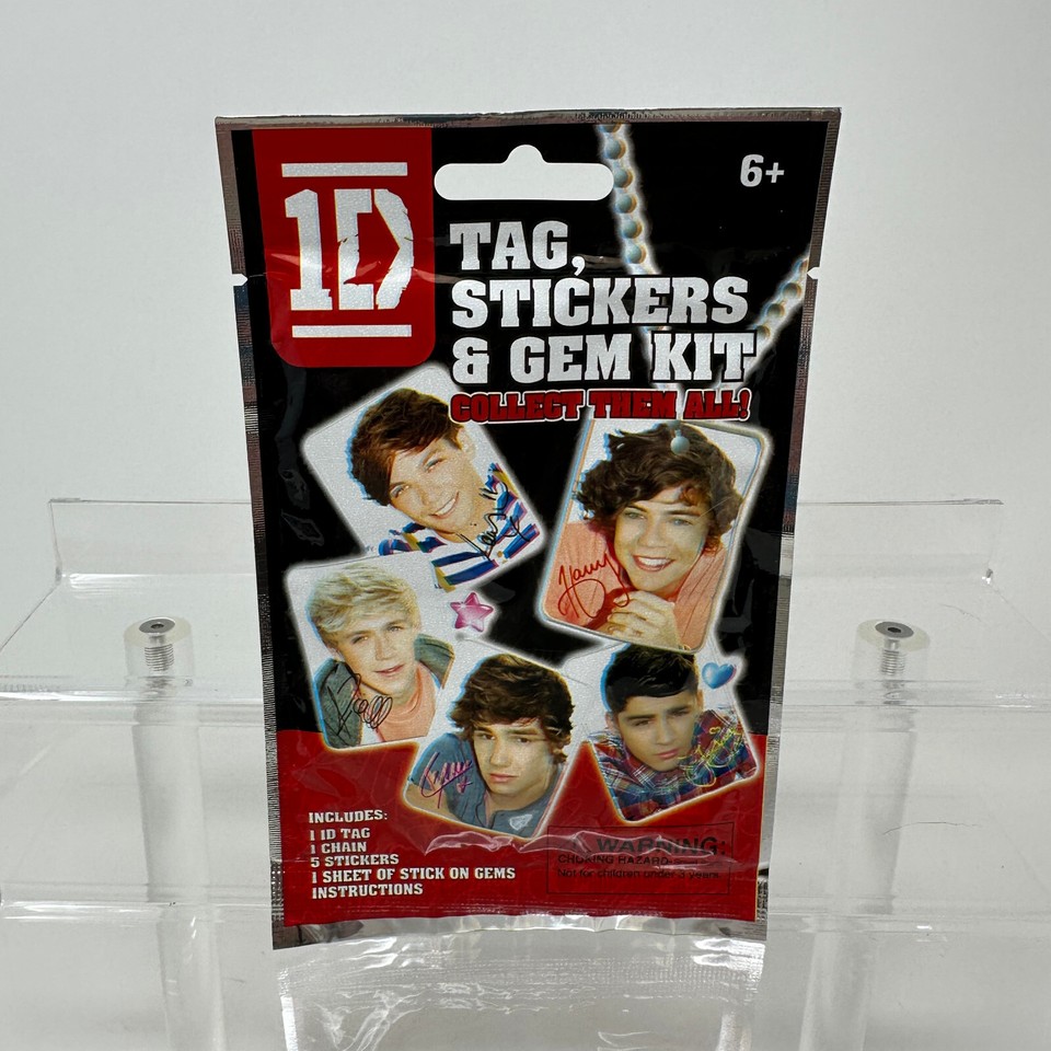 One Direction Necklace Chain Tag Kit Merchandise 1D Fan Souvenirs Gift ...