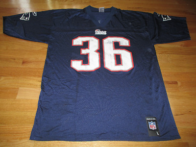 Reebok NFL Players LAWYER MILLOY No. 36 NEW ENGLAND PATRIOTS (LG ...
