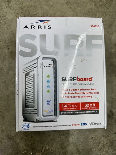 ARRIS SURFboard SB8200 DOCSIS 3.1 10 Gbps Cable Modem 612572211373 | eBay