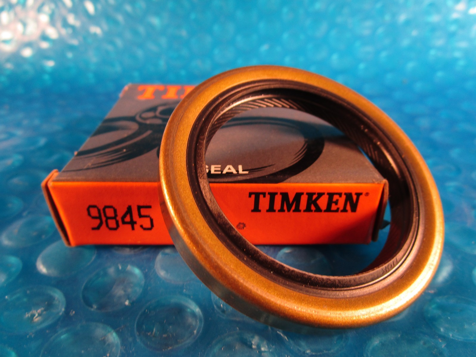 Timken Oil Seal 9845, Dual Lip with One Spring | eBay