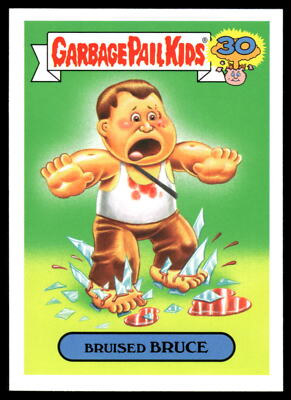 2015 GPK 30th Anniversary 80s Spoof Sticker Bruised Bruce | eBay