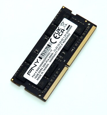 MSI GF75 PNY Performance Notebook Memory 16GB DDR4 2666MHz ...